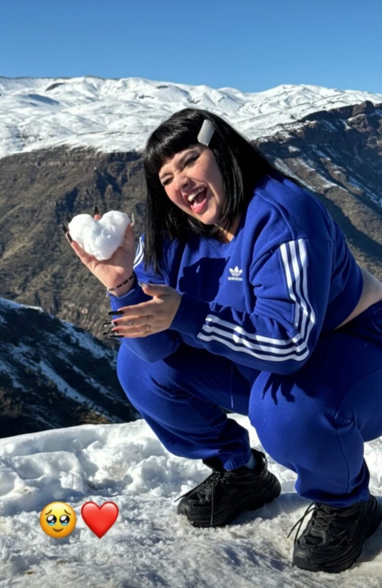 La emoción de FLOR ÁLVAREZ por sus vacaciones en Chile - MUNDO CUMBIA