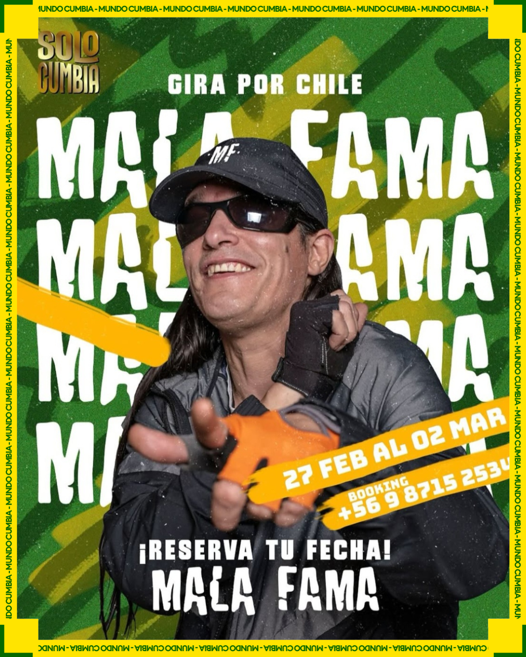 MALA FAMA regresará a Chile. Entérate donde y cuándo estará - MUNDO CUMBIA